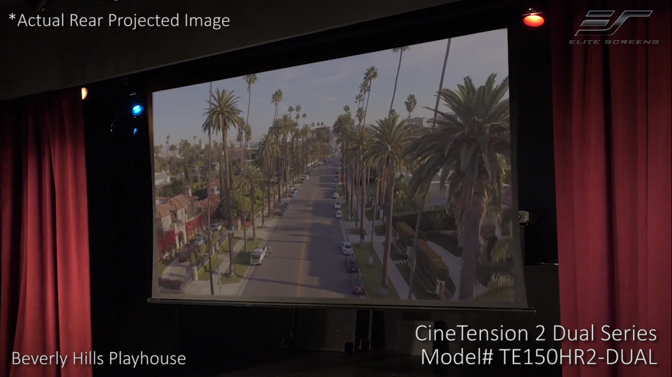 Elite Screens CineTension 2 Dual, 2-Way Electric Projection Screen at ...