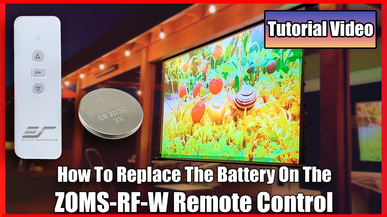 Upgrade Your Setup with Elite Screens VMAX 3 Motorized Projection ...